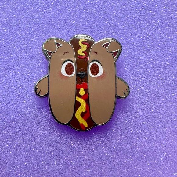 Disney | Accessories | Disney Lady Munchling Hot Dog Pin Series 3 ...